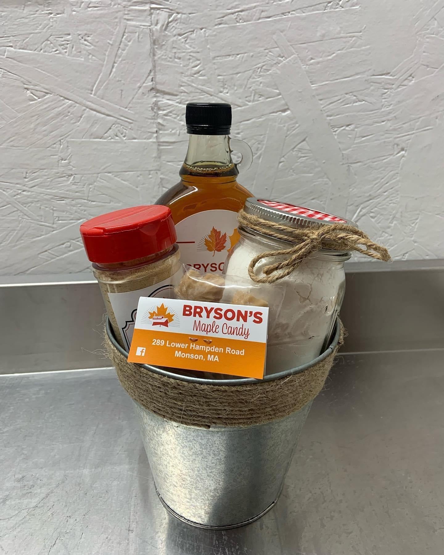 Breakfast bucket – Brysons maple syrup